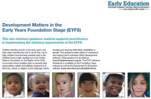 The Difference Between EYFS Development Matters And Early Years Outcomes