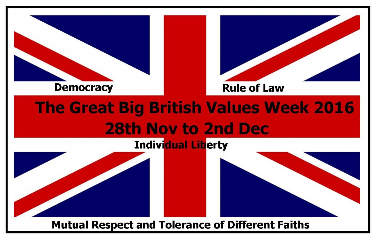 The Great Big British Values Week 2016 - Early Years Careers The Great Big British Values Week 2016 - Early Years Careers